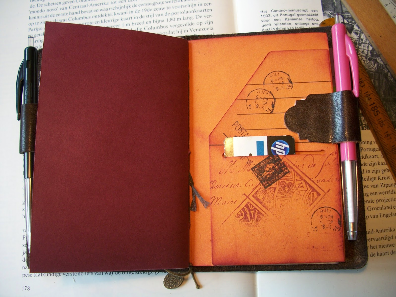 How to add extra booklets to a Traveler’s Notebook | Falcon Travelers